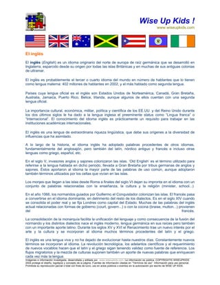 Historia del inglés | PDF