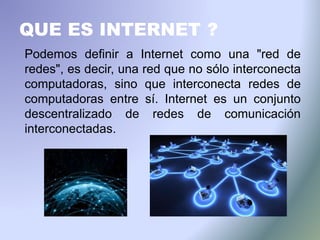 Historia del internet | PPTX