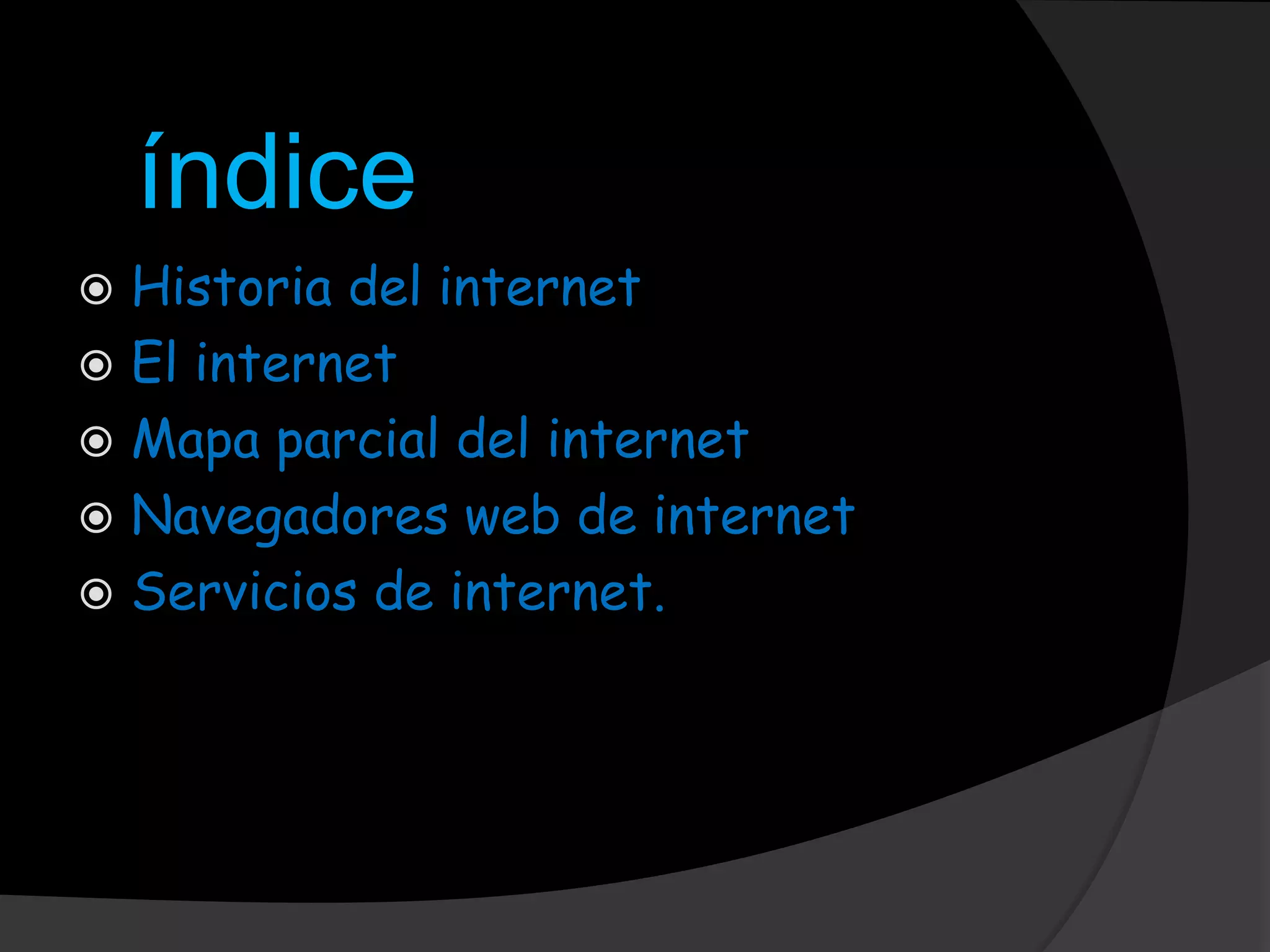 Historia del internet | PPTX