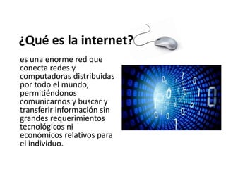 Historia del internet (RESUMEN) | PPTX