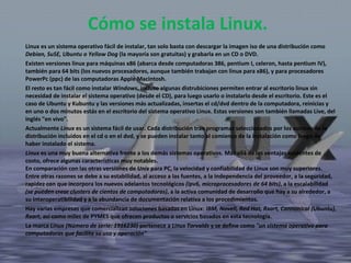 Historia De Linux | PPT