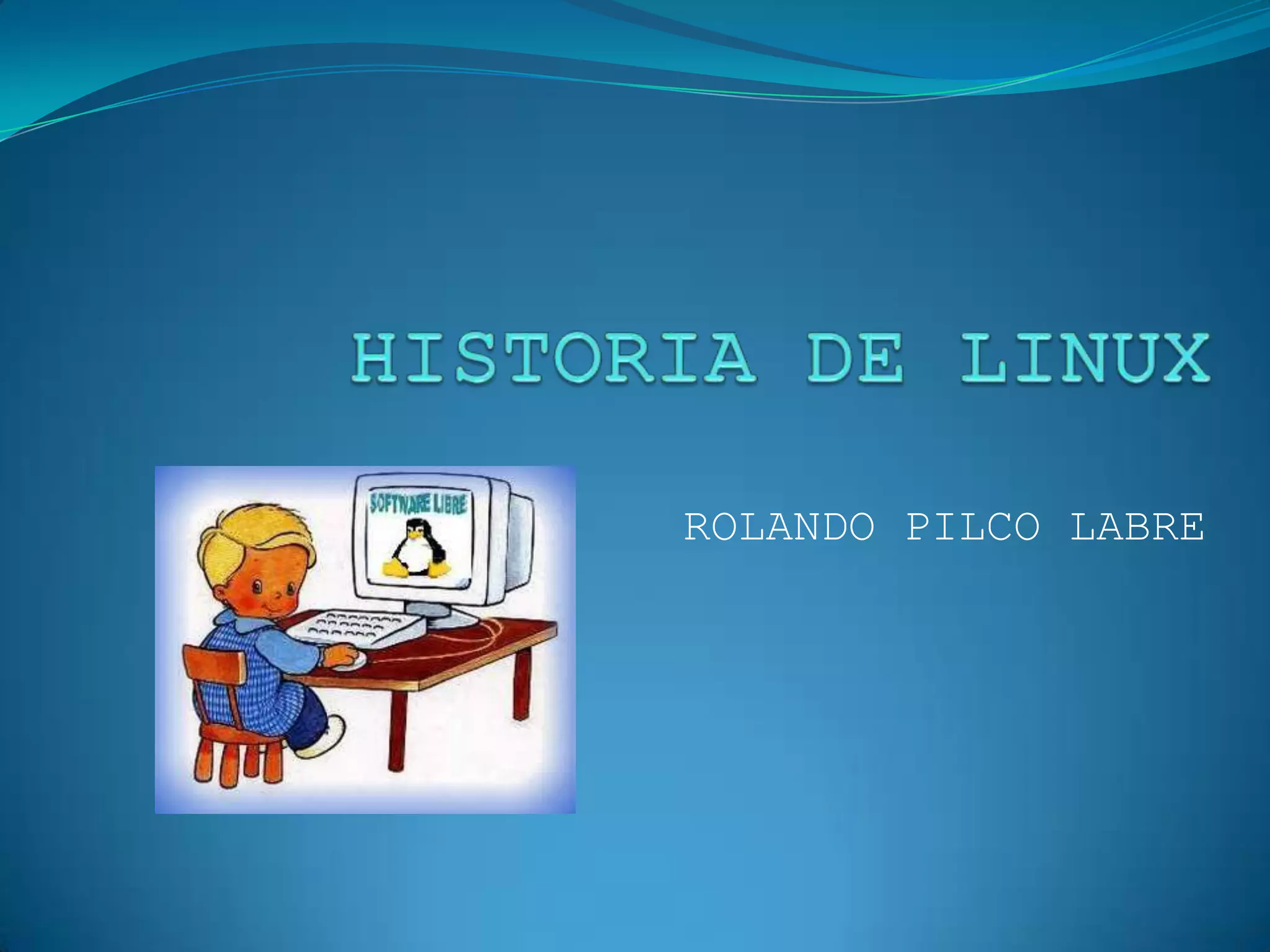 Historia de linux | PPTX