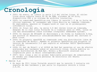 Historia de linux | PPTX