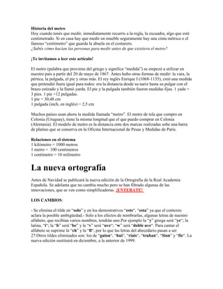 Vara De Metro Imprimible