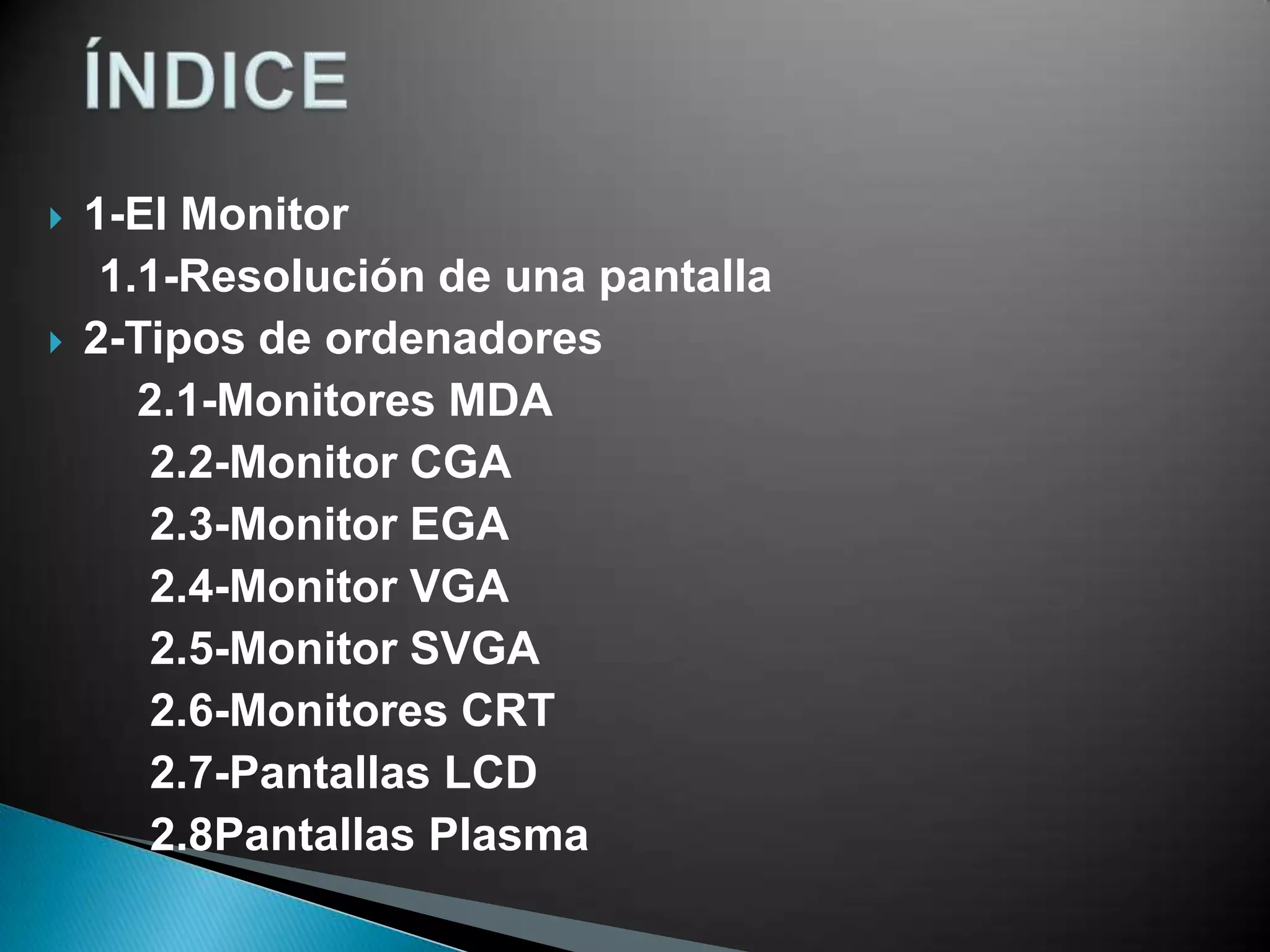 Historia del monitor | PPT