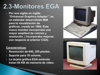 Historia del monitor | PPTX