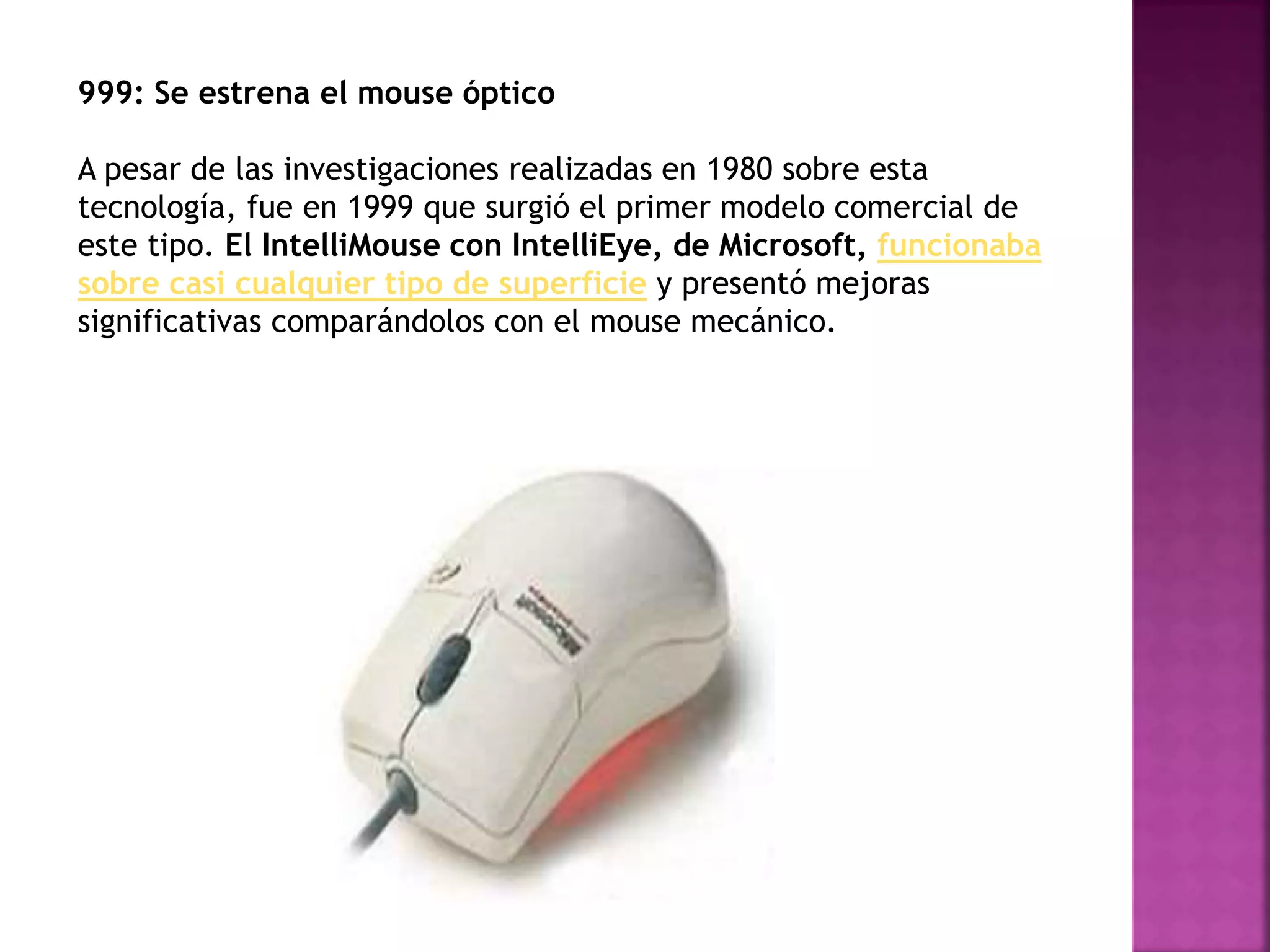 Historia del mouse | PPT