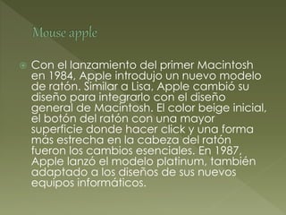 Historia del mouse | PPTX