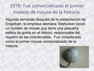 Historia del mouse | PPTX
