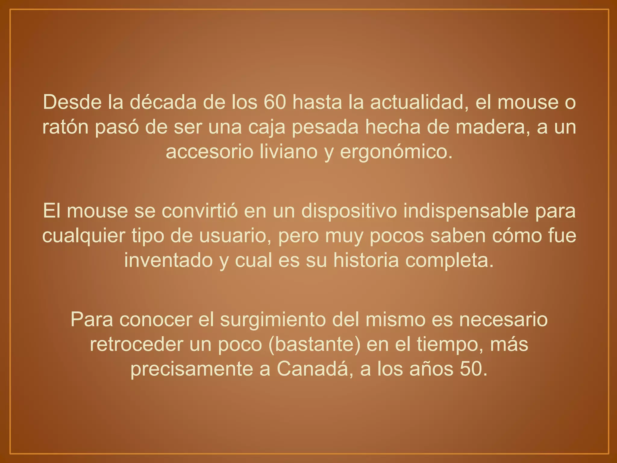 Historia del mouse y su evolucion | PPTX | Computer Peripherals | Computing