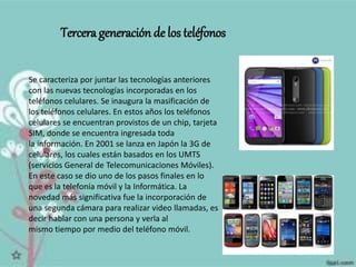 Historia del movil | PPTX