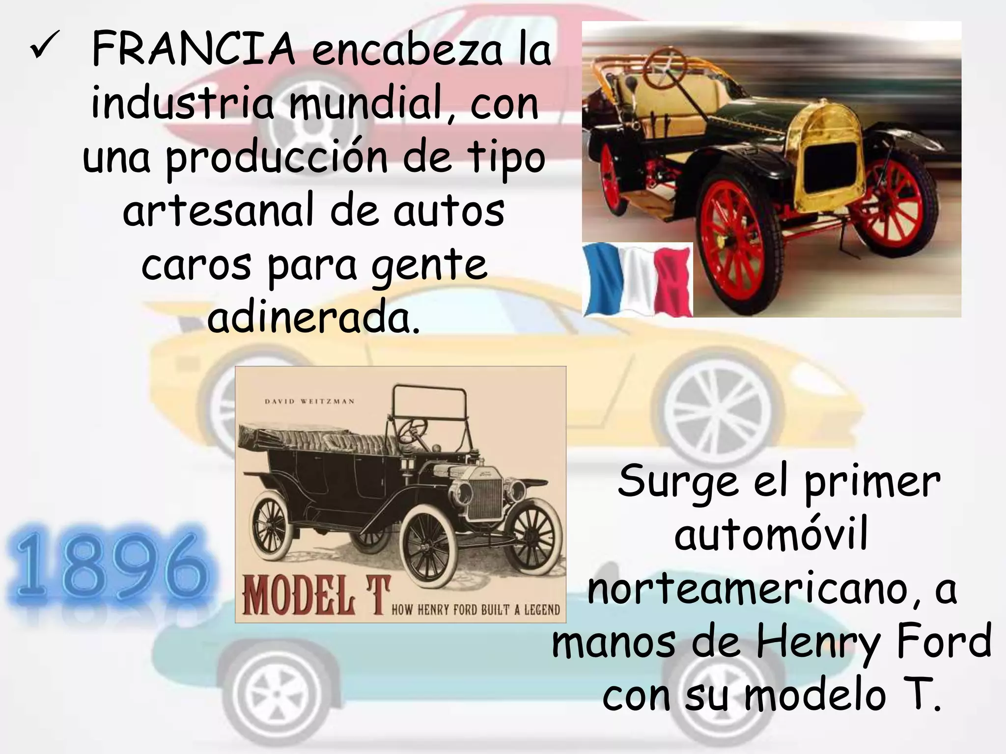 Historia De Los Automoviles Ppt