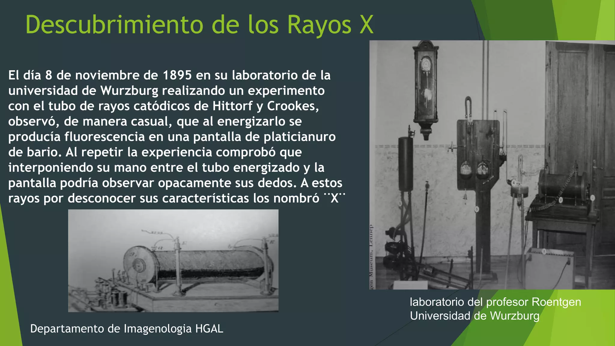 Historia de los rayos x y sus propiedades | PPTX