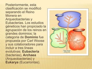 Historia de los sistemas de clasificación de los seres vivos | PPTX