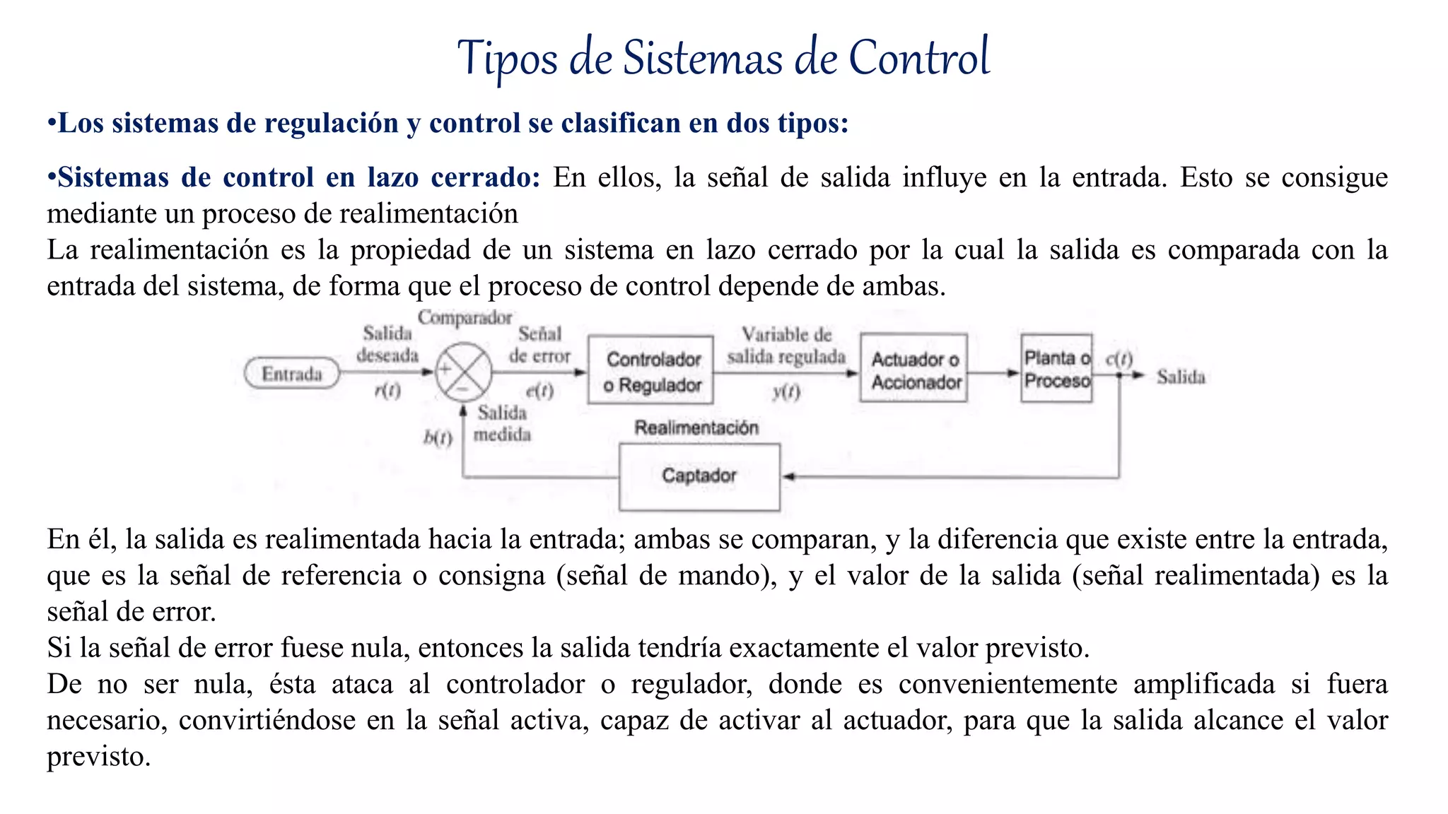 Sistemas de control | PPTX | Artificial Intelligence | Technology ...