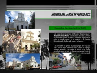 HISTORIA DEL JARDIN EN REPUBLICA DOMINICANA Y PUERTO RICO, ANTES DEL ...