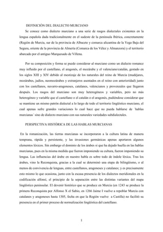 Historia del panocho | PDF
