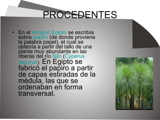 Historia Del Papel | PPT