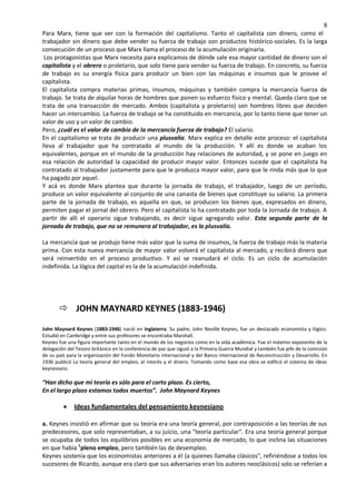 Historia del Pensamiento Económico | PDF