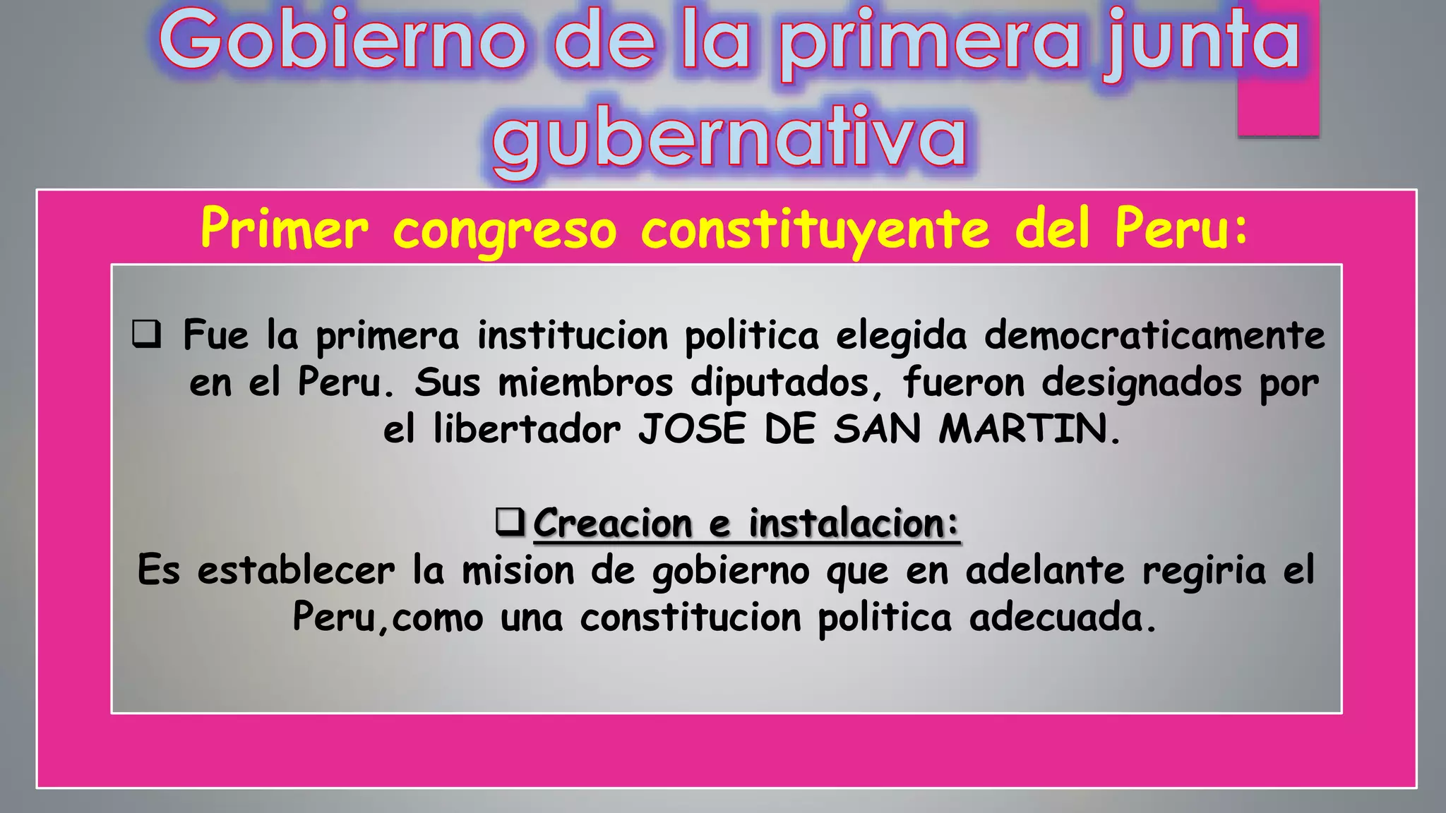 republica del peru - Historia del peru | PPTX