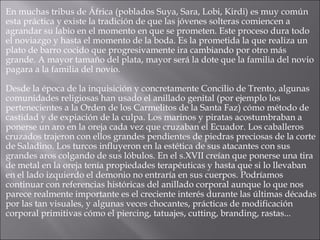 Historia del piercing | PPT
