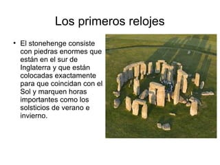 Historia del reloj | PPT
