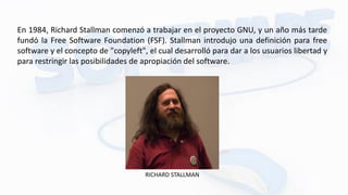 Historia del software libre | PDF