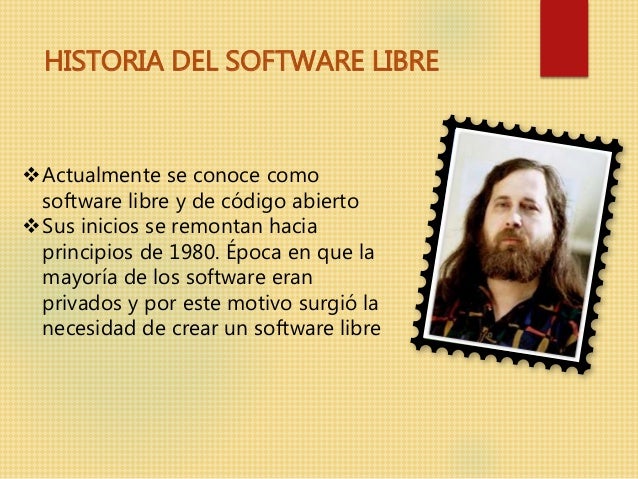 Historia del software libre
