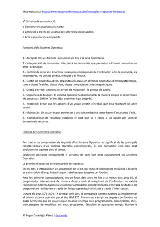Història dels sistemes operatius | PDF