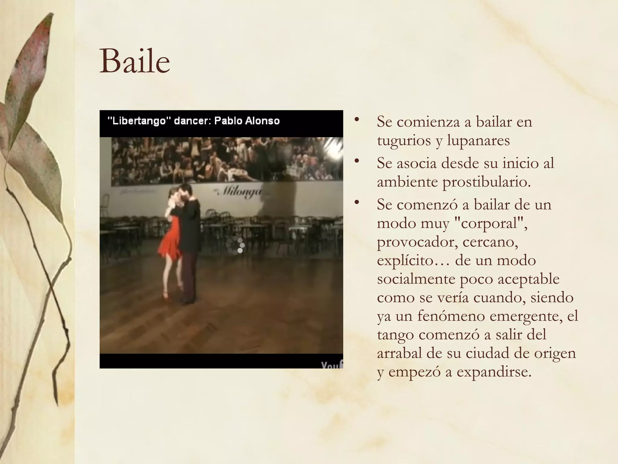 Historia del tango | PPS