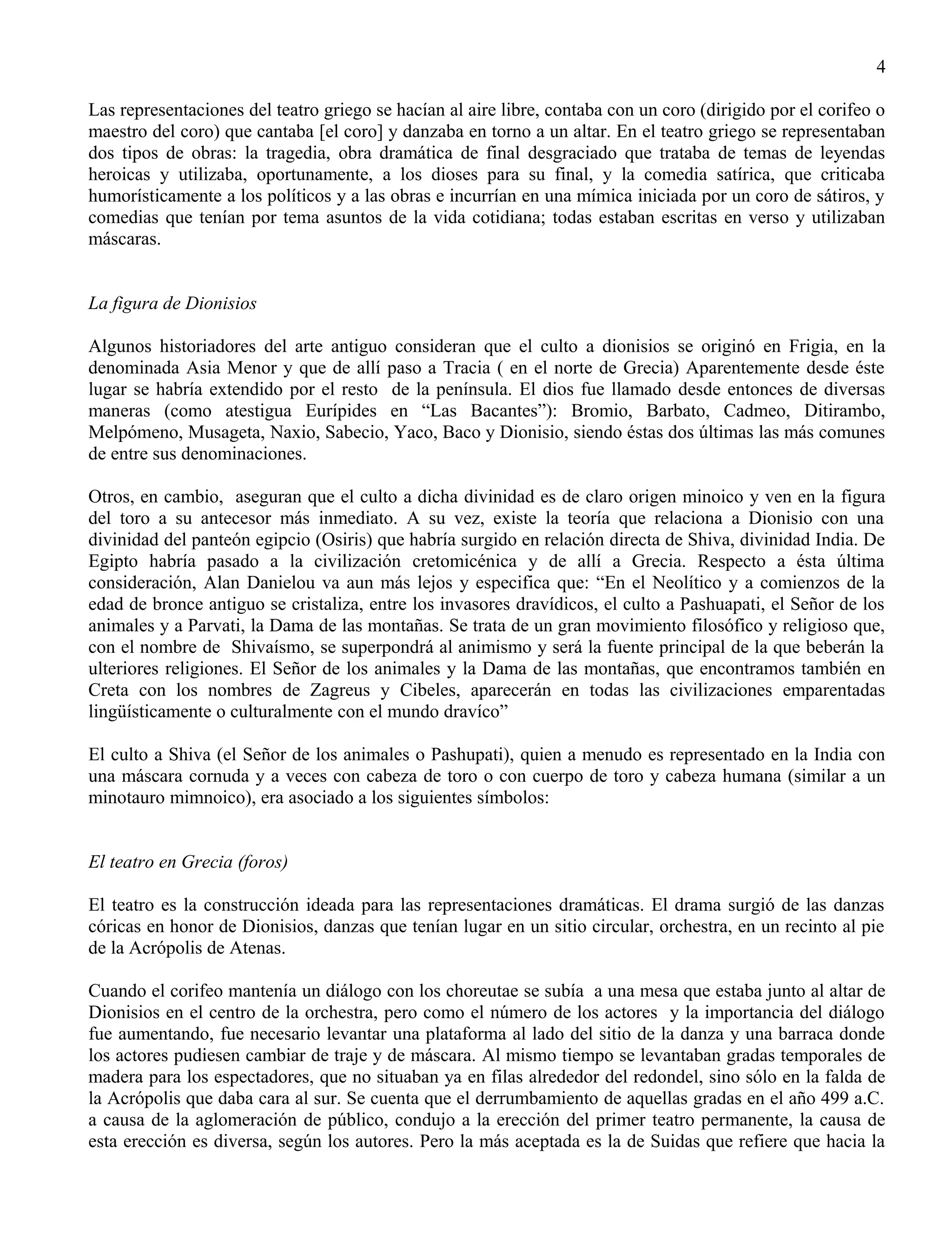 Historia del teatro en grecia copy | DOC