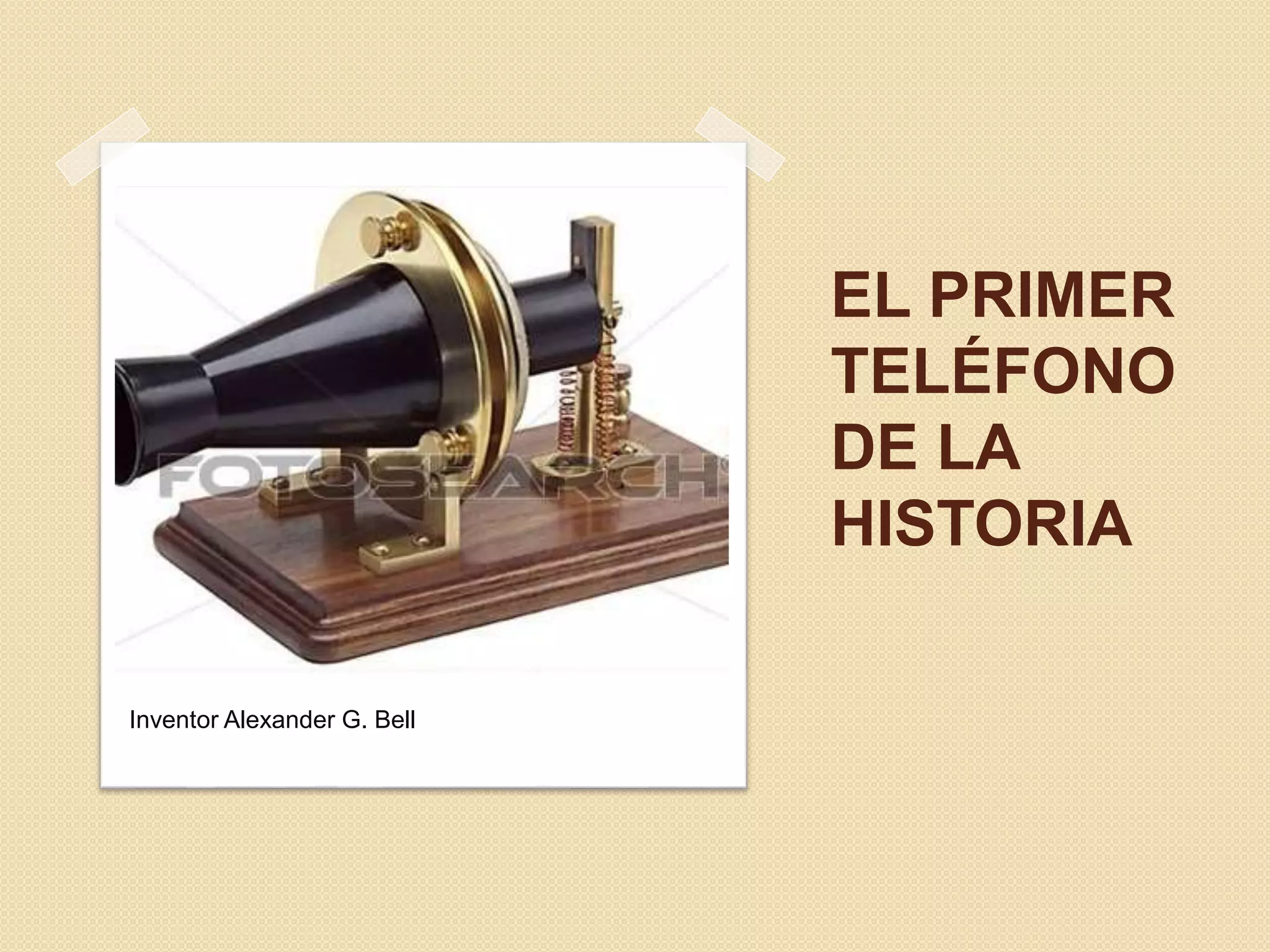 Historia del teléfono | PPT