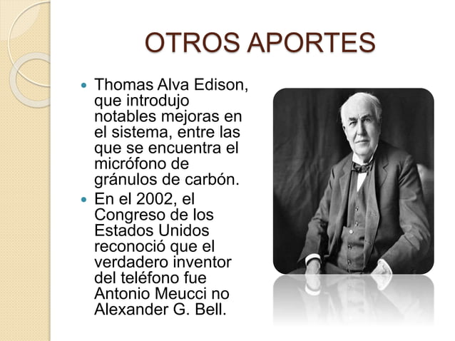 Historia del teléfono | PPT