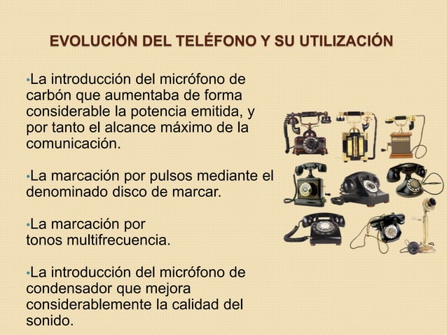 Historia del teléfono | PPT