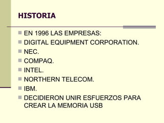 Historia del usb | PPT