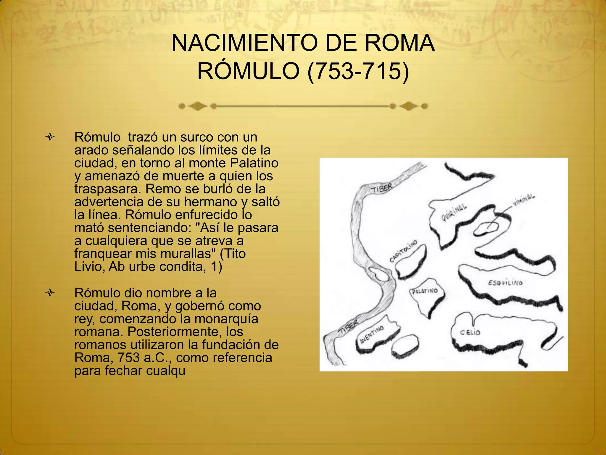 Historia de Roma | PPTX