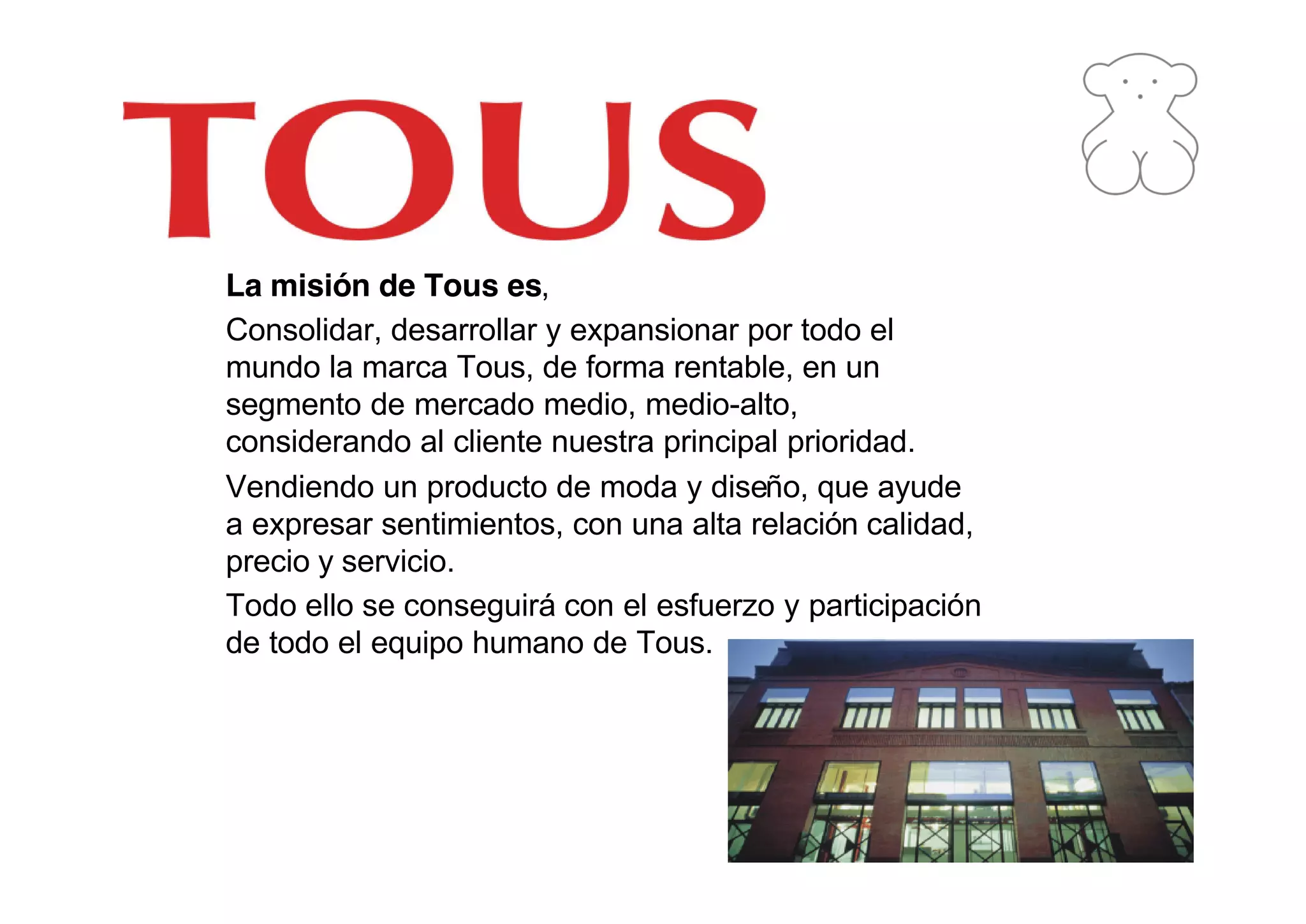Historia de TOUS | PDF