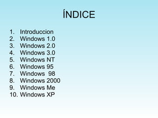 Historia De Windows Jime | PPT