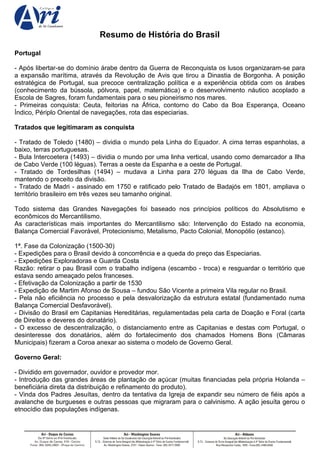 Historia do brasil | PDF