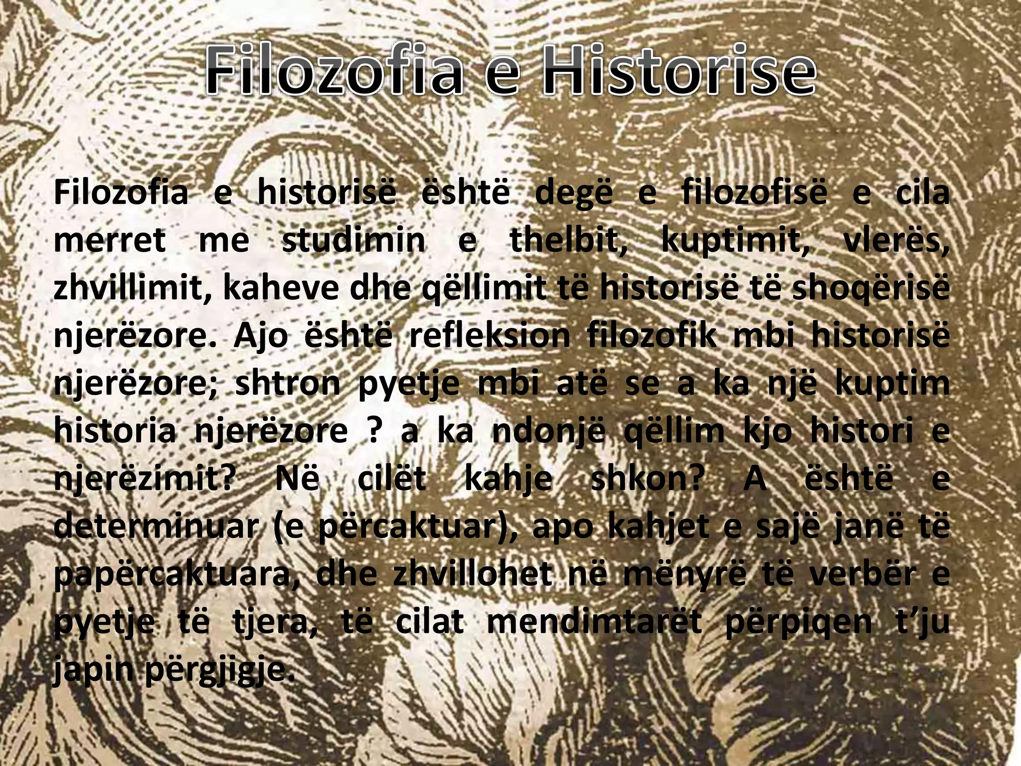 Historia e filozofise | PPT