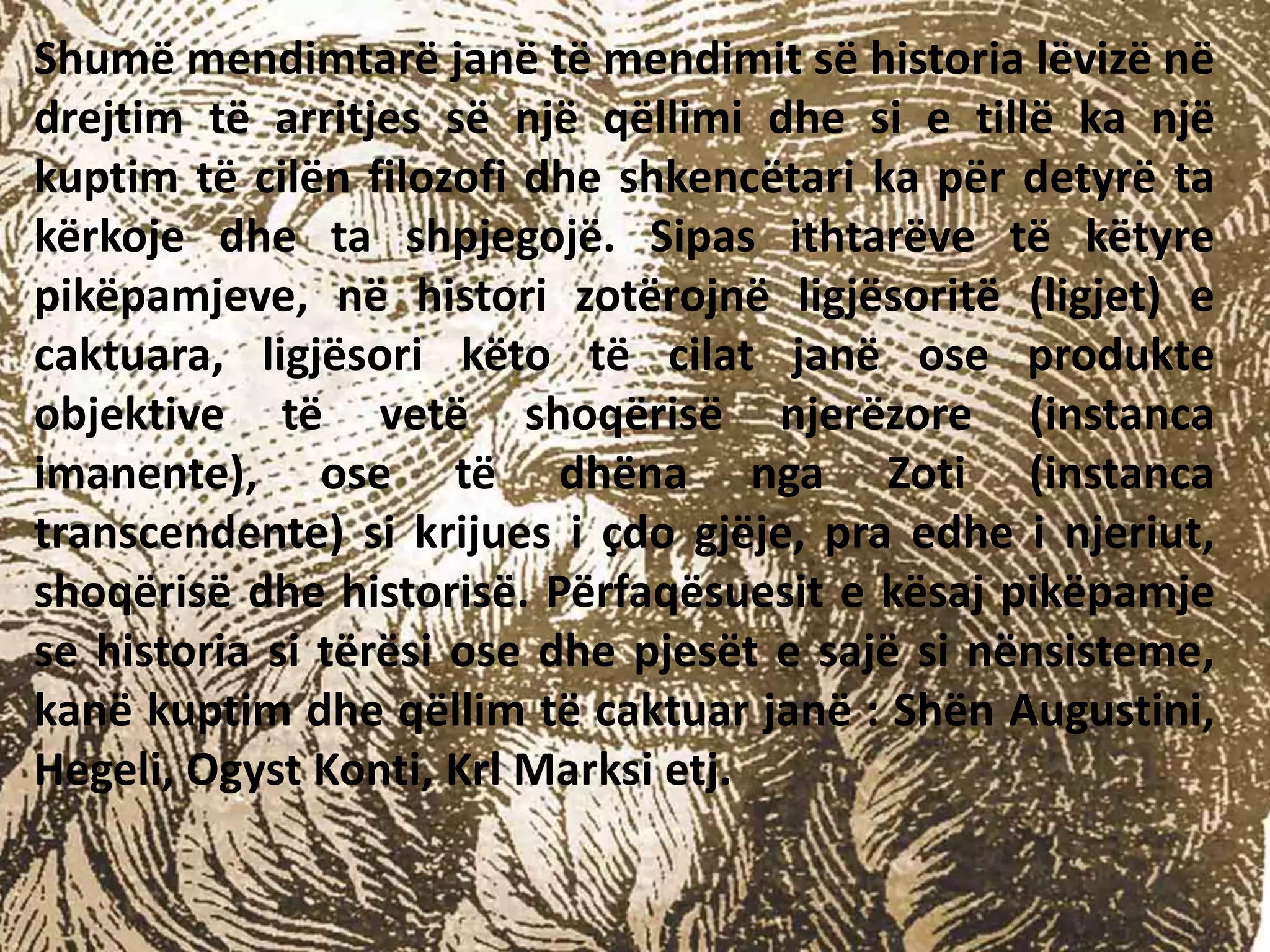 Historia e filozofise | PPT