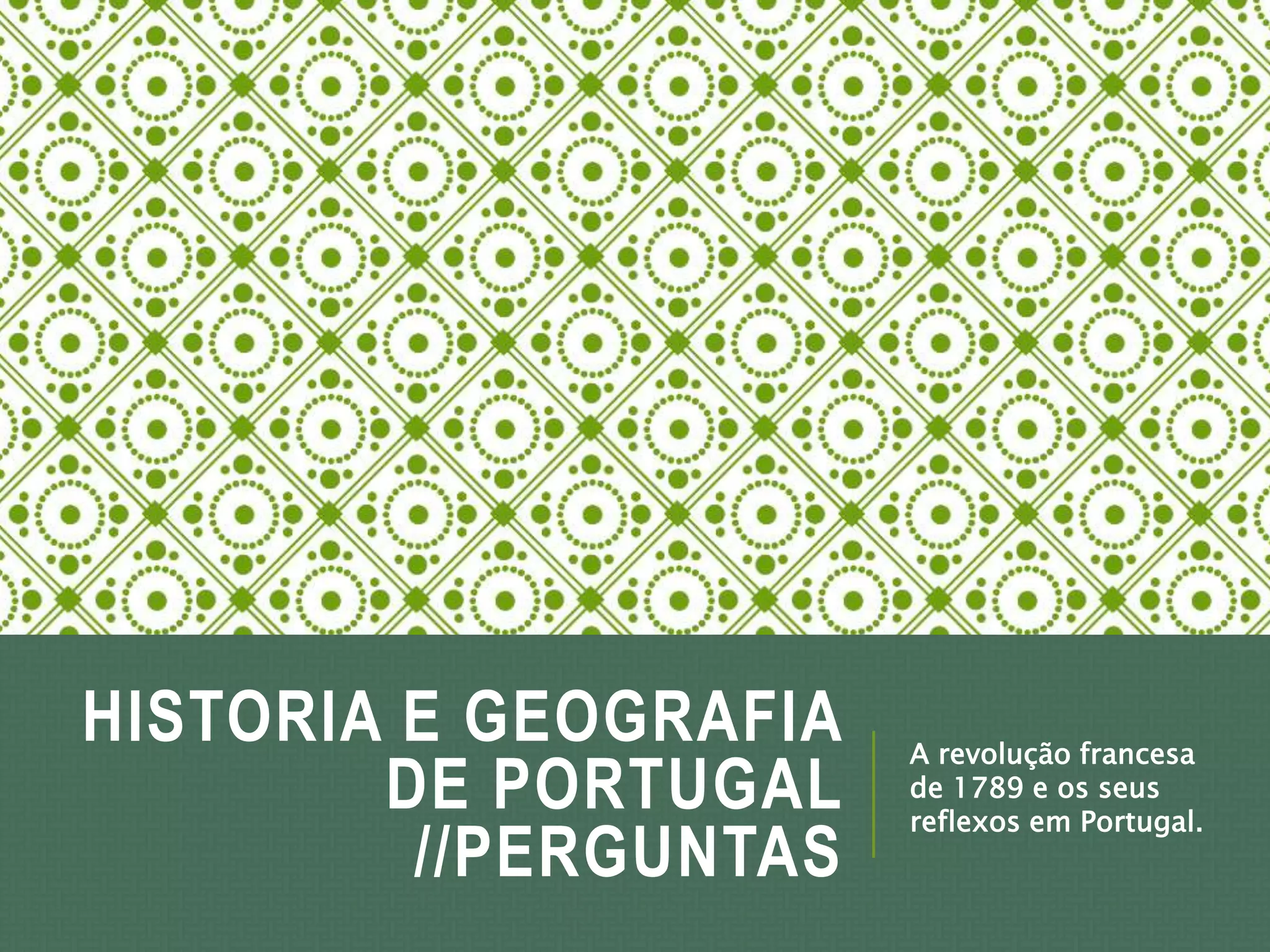 Historia e geografia de portugal | PPT