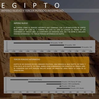 HISTORIA DEL ANTIGUO EGIPTO Y SUS APORTES TECNOLÓGICOS | PDF