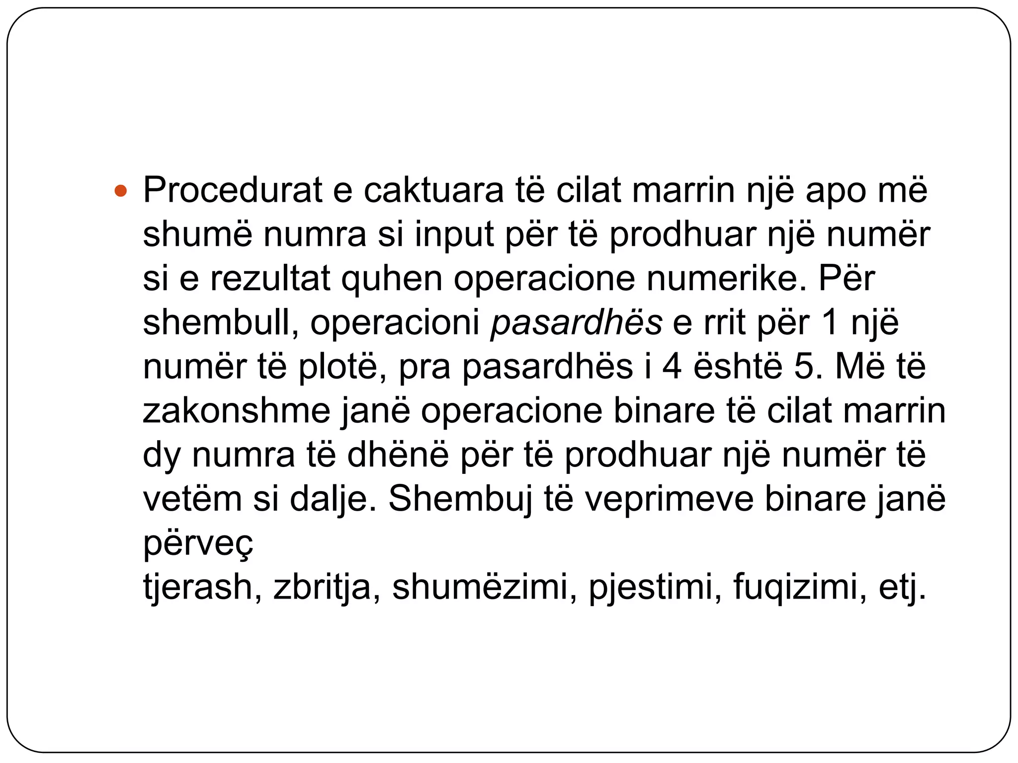 Historia e zhvillimit te matematikes | PPTX