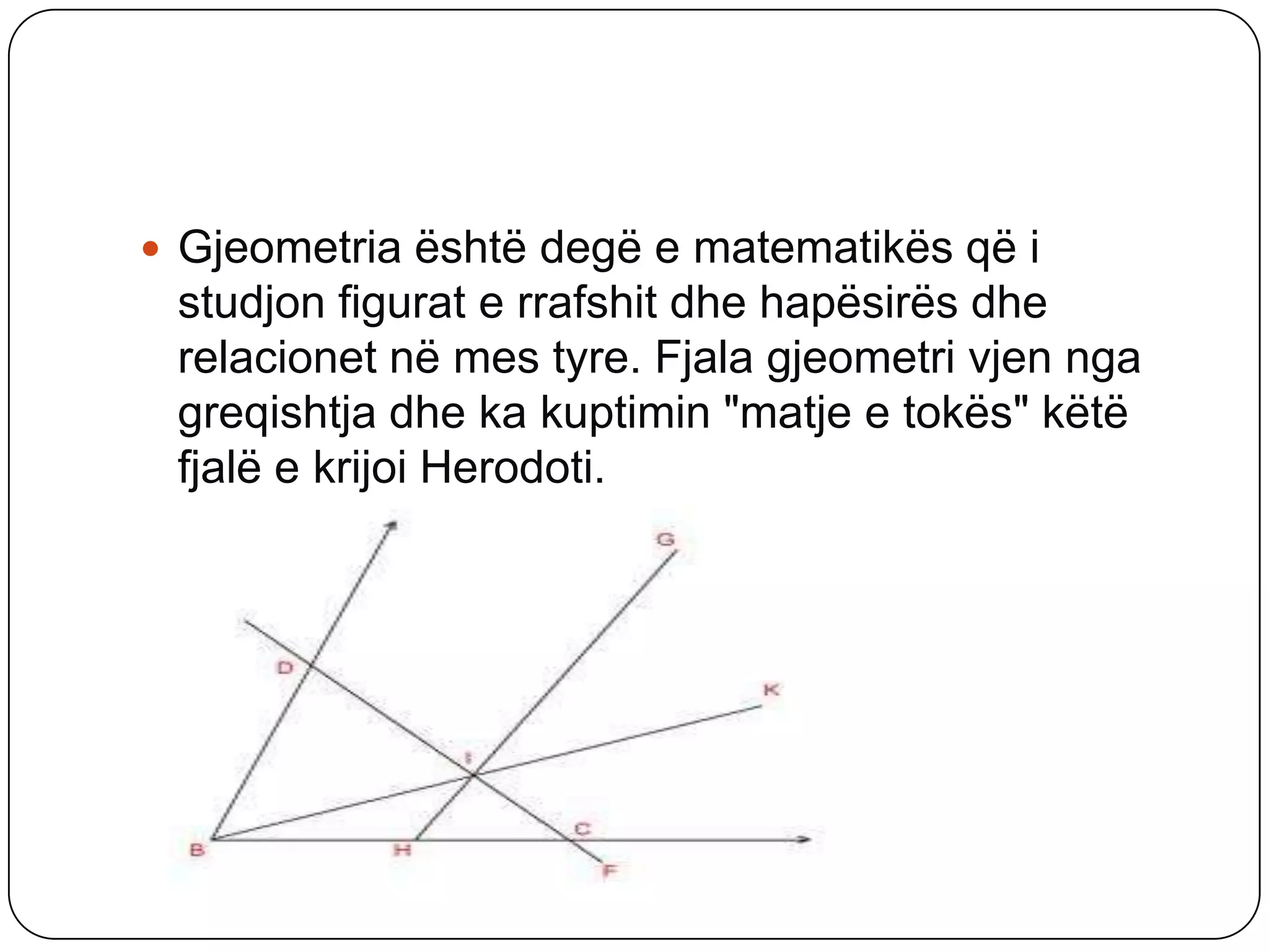 Historia e zhvillimit te matematikes | PPTX