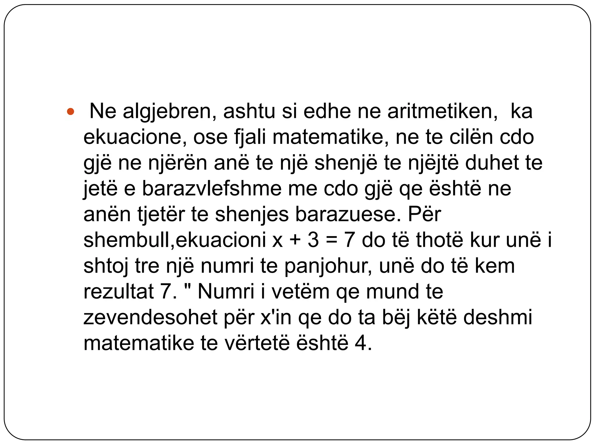 Historia e zhvillimit te matematikes | PPTX