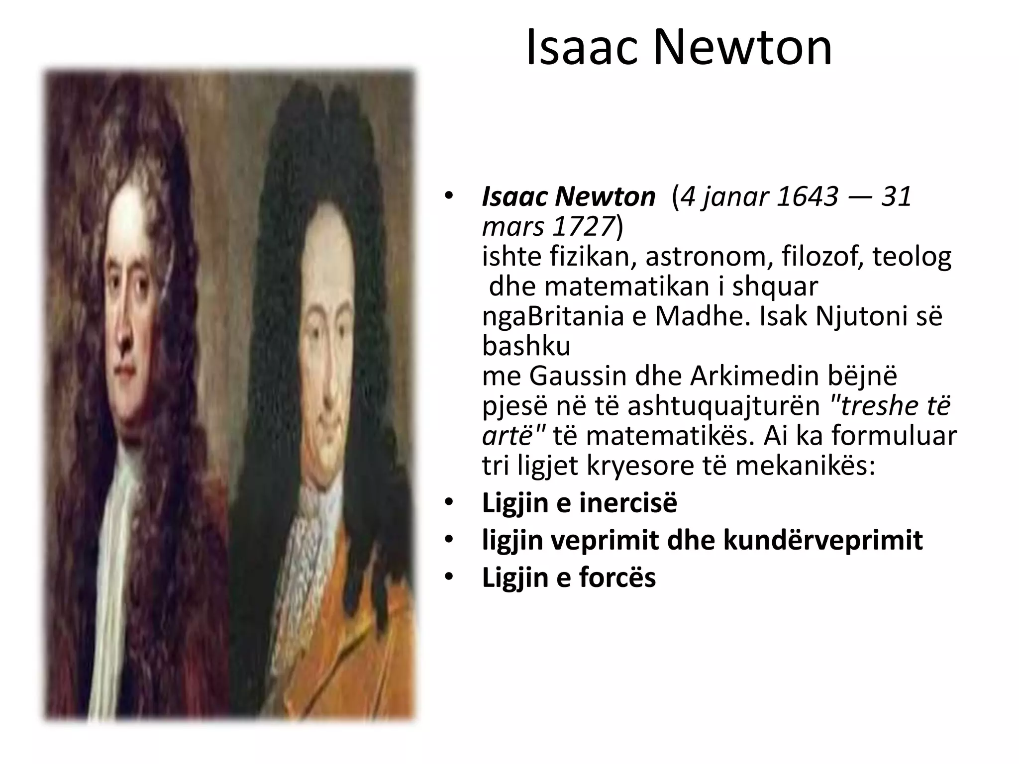 Historia e zhvillimit te matematikes | PPTX