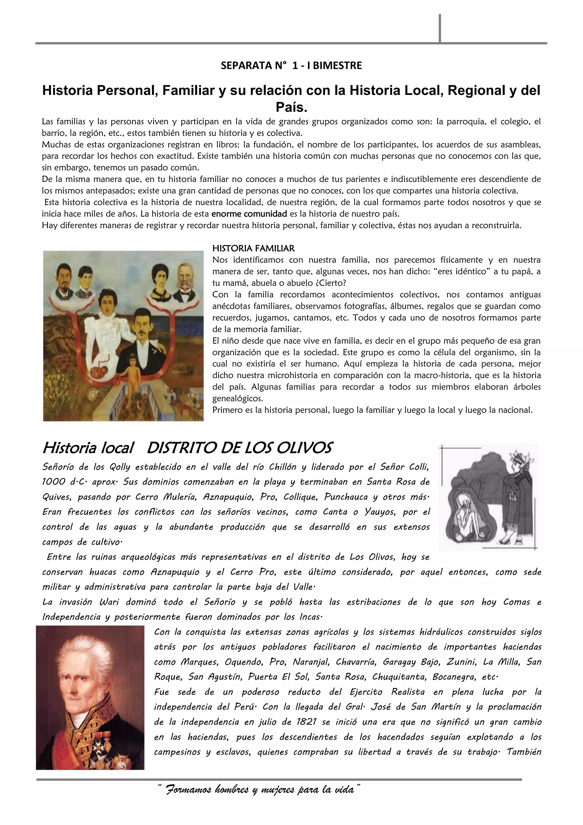 Historia familiar | PDF