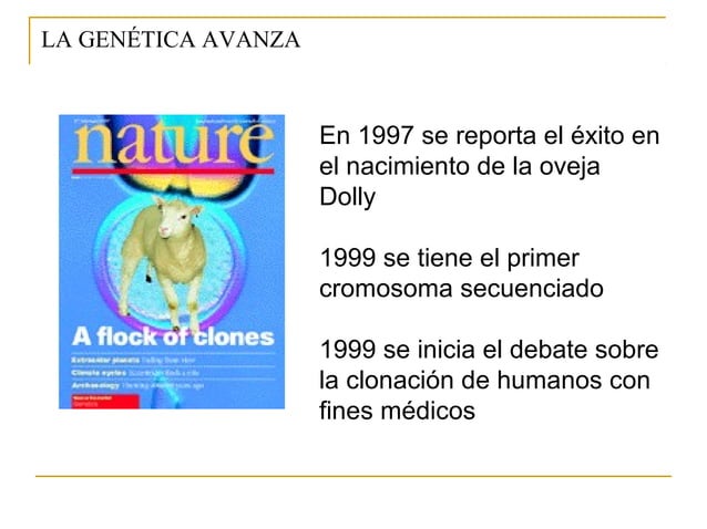 Historia de la Genética | PPT