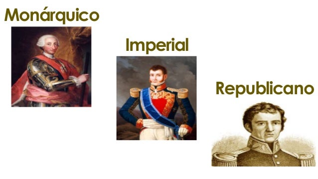 Historia ii, independencia, proyectos de nacion